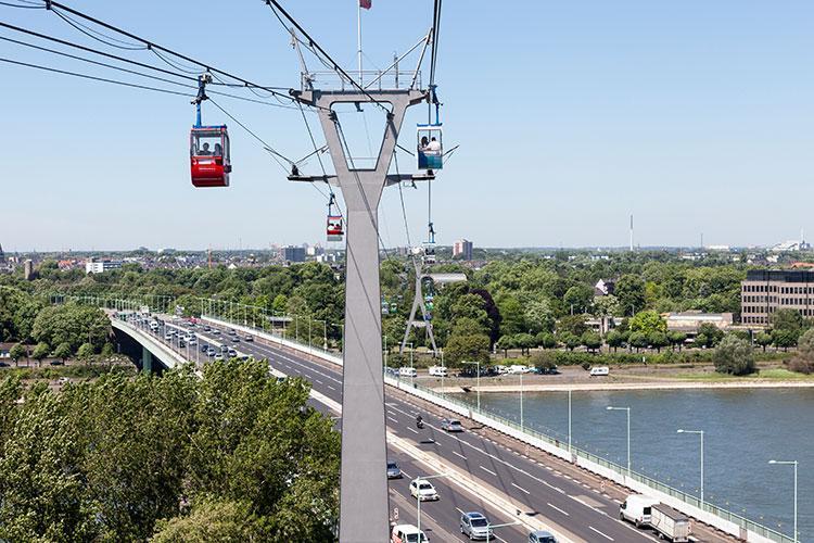 Kölner Seilbahn - Köln schwebend erleben!