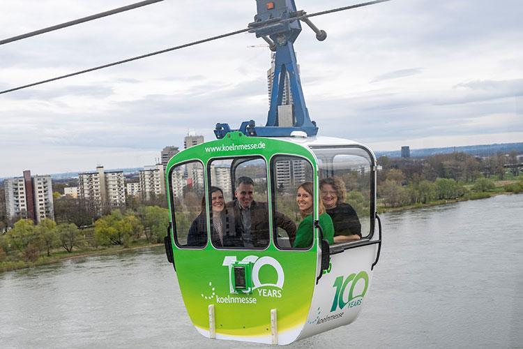 Kölner Seilbahn - Köln schwebend erleben!